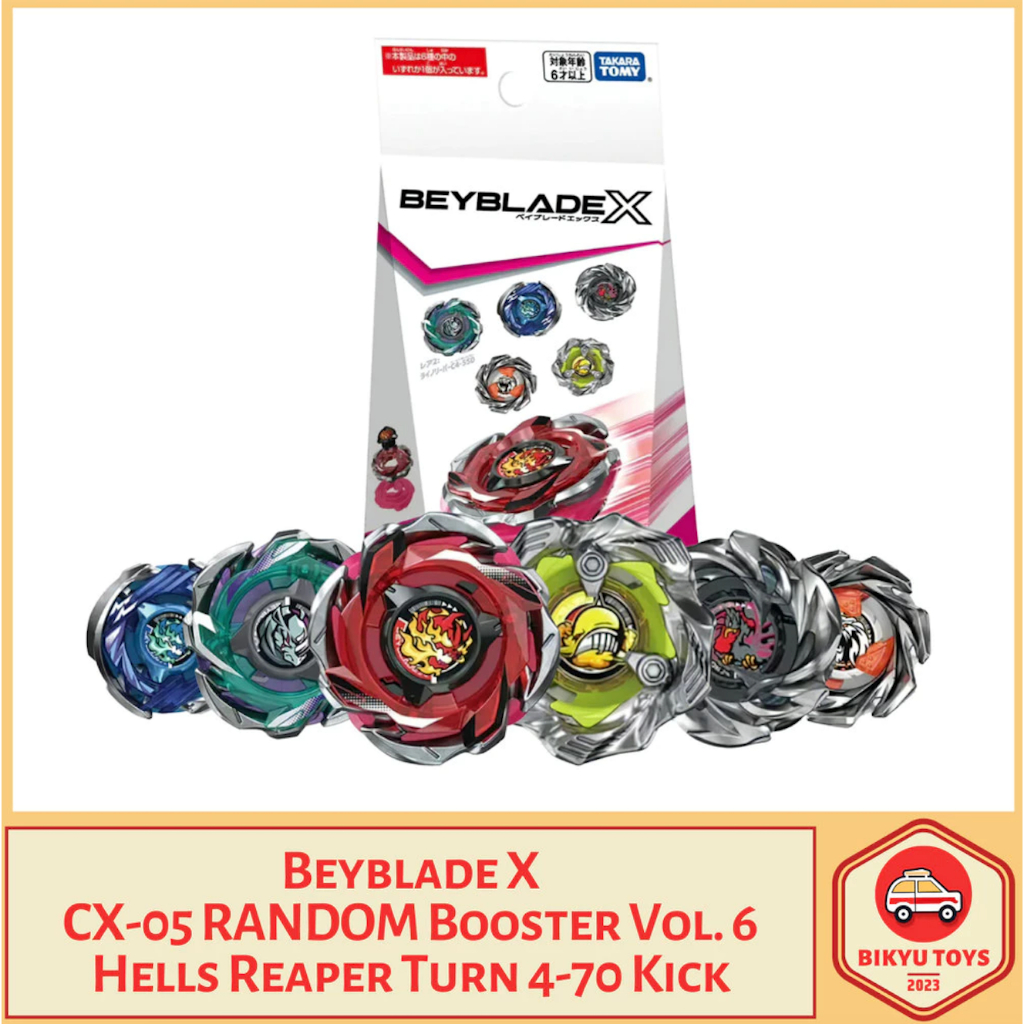Jual Beyblade X CX-05 Hell Reaper FULL SET | Shopee Indonesia
