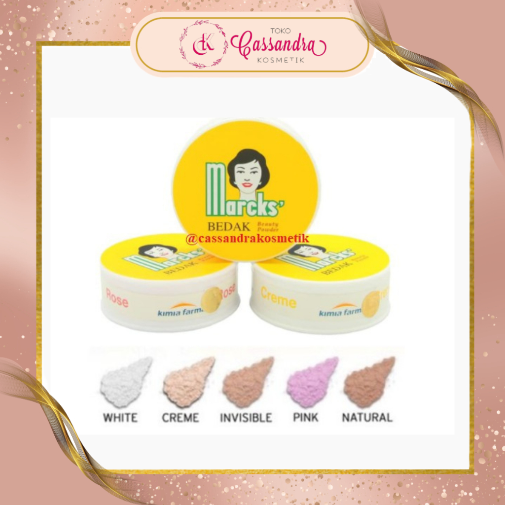 Jual MARCKS BEDAK BEAUTY POWDER 40 gr |BEDAK MARCKS TABUR | Shopee ...