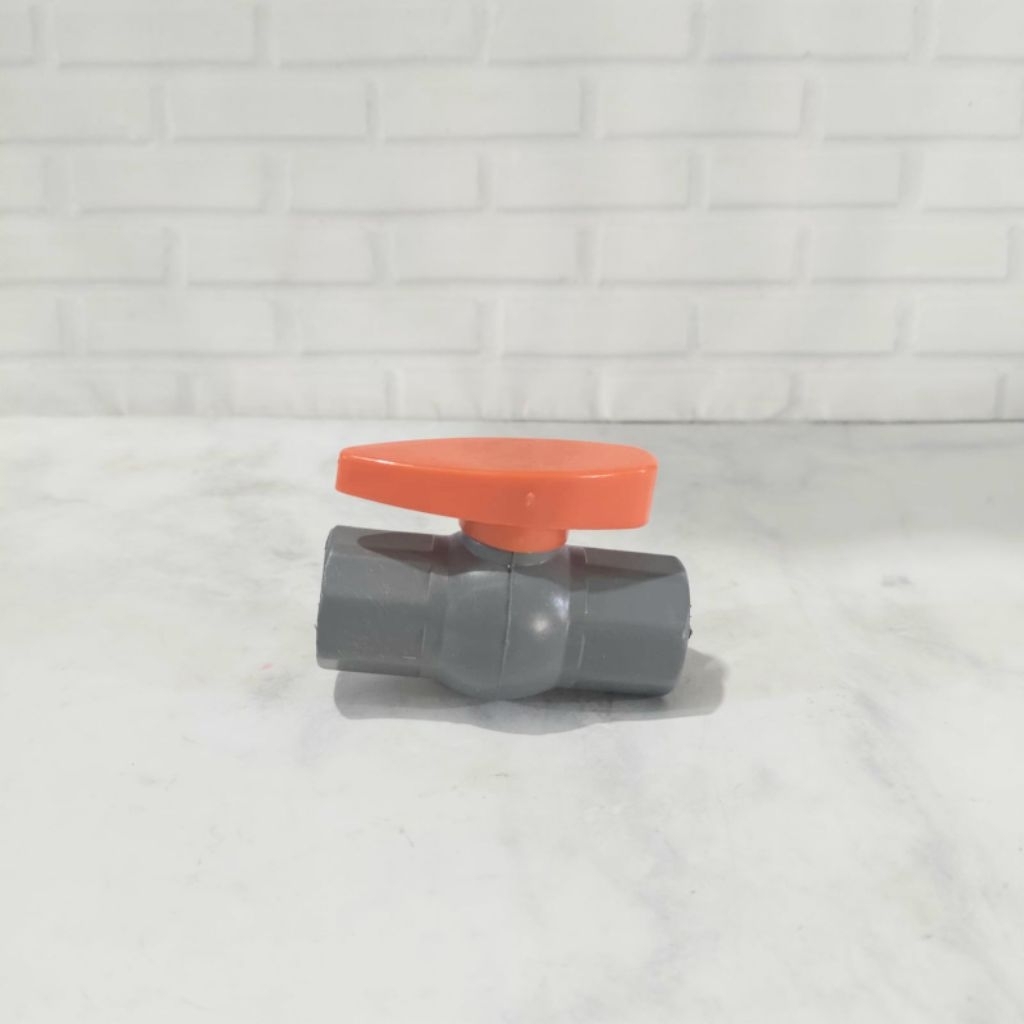 Jual [ SATUAN ] BALL VALVE PVC 1/2 INCH 3/4 INCH / STOPKRAN | Shopee ...