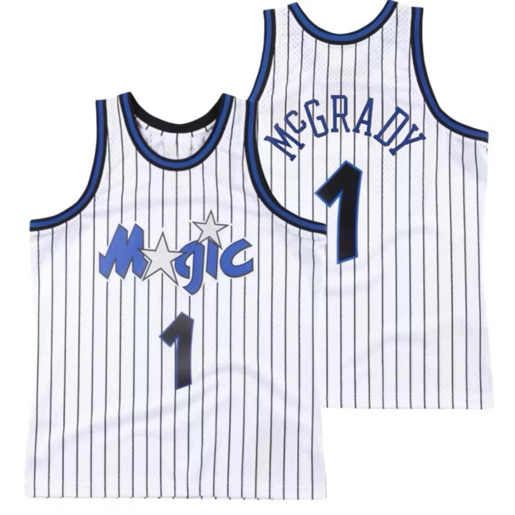 Jual BORDIR IMPORT JERSEY BAJU BASKET ORLANDO MAGIC CLASSIC #1 TRACY ...