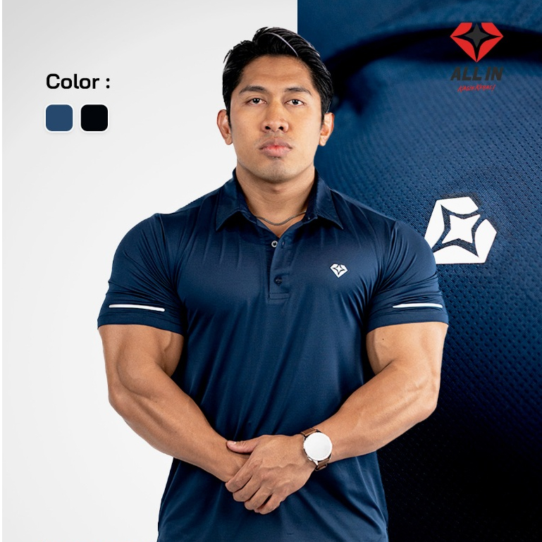 Jual Polo Softcool - All In Chris Putra - Polo Shirt Pria Microcool ...
