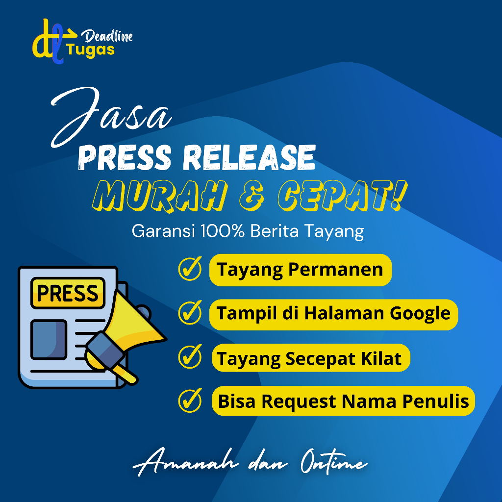 Jual Jasa Press Release Media | Shopee Indonesia