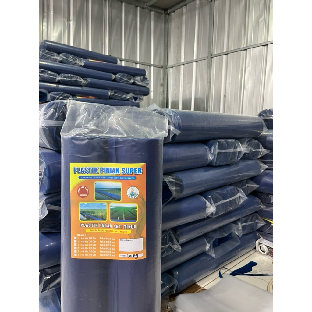 Jual plastik viber pagar tanaman anti tikus // tinggi 80 cm // panjang ...