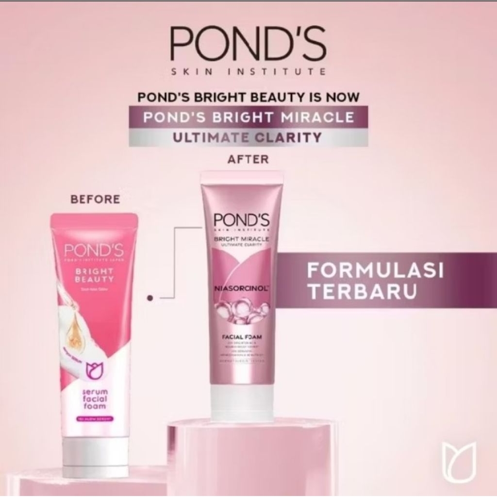 Jual Pond's serum whip foam bright beauty 100g | Shopee Indonesia