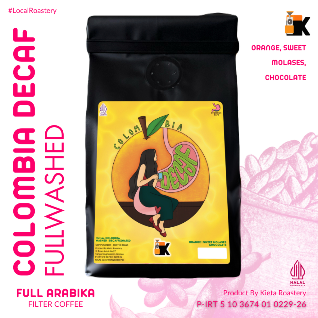 Jual Kopi Arabica Colombia DECAF / DECAFFEINATED 200gr | Shopee Indonesia