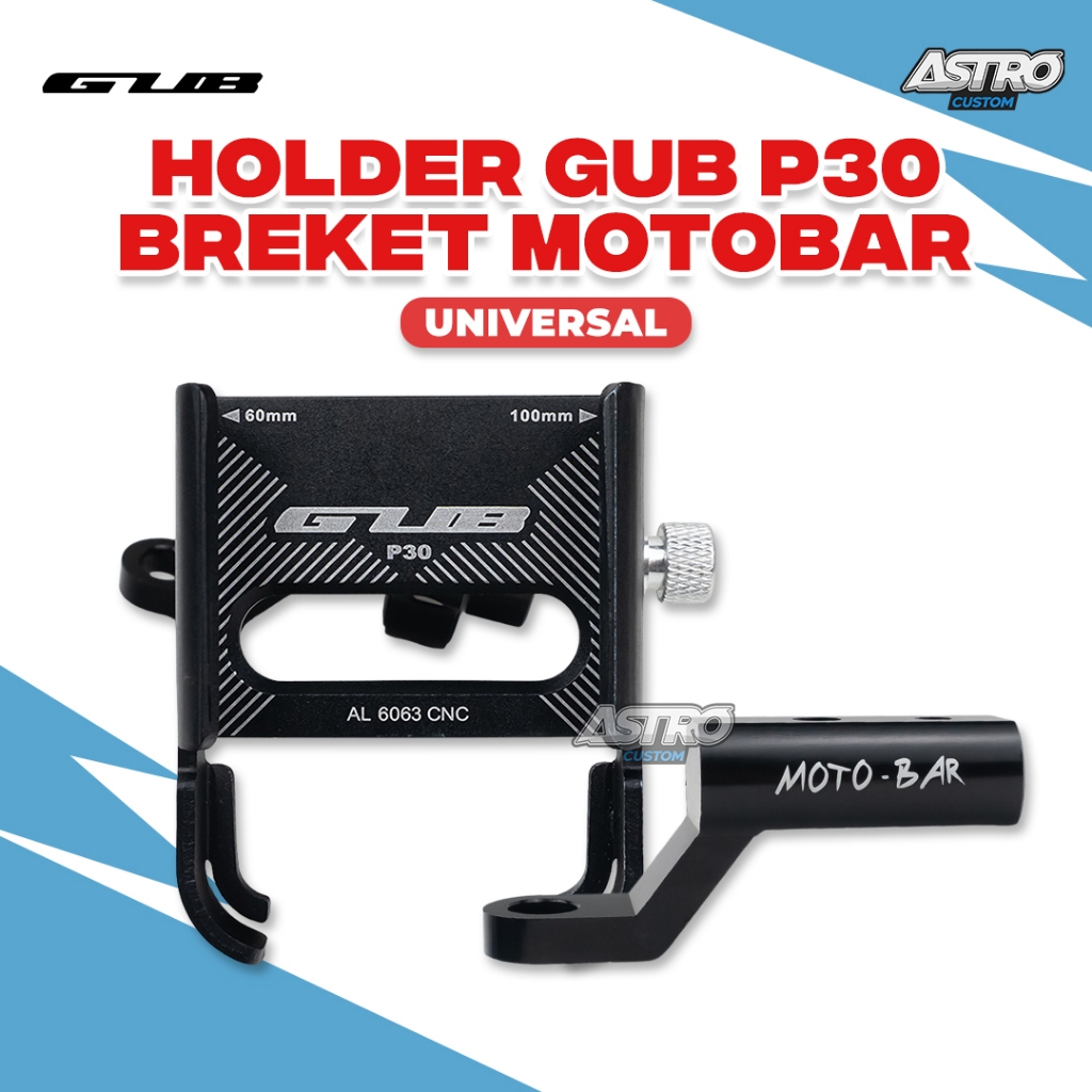 Jual Holder HP GUB P30 Original Dudukan Motor Phone Holder Vario PCX ...