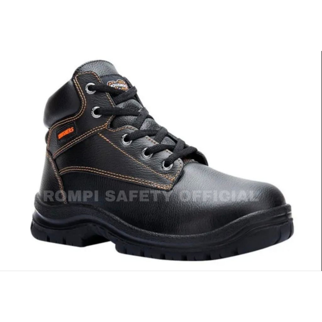 Jual SEPATU SAFETY MERK KRUSHERS TYPE DALLAS WARNA HITAM / BLACK ...