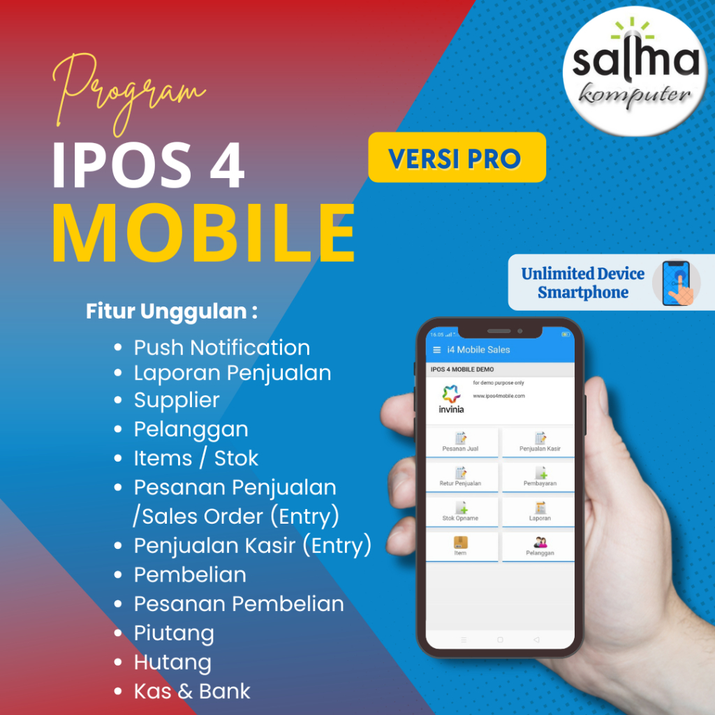 Jual Ipos 4 Mobile Owner & Sales Versi Pro | Shopee Indonesia