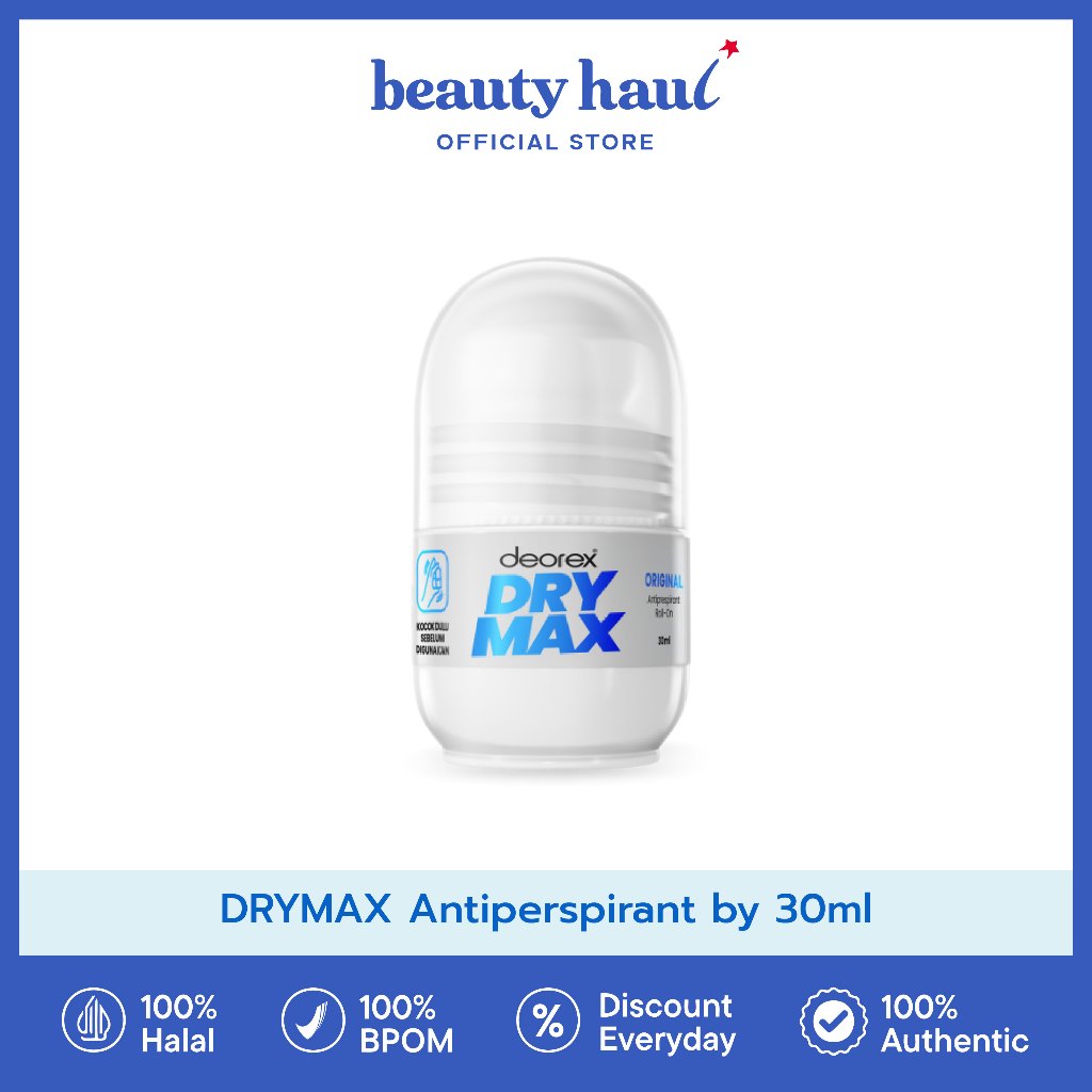 Jual DEOREX DRYMAX Antiperspirant by 30ml | Shopee Indonesia