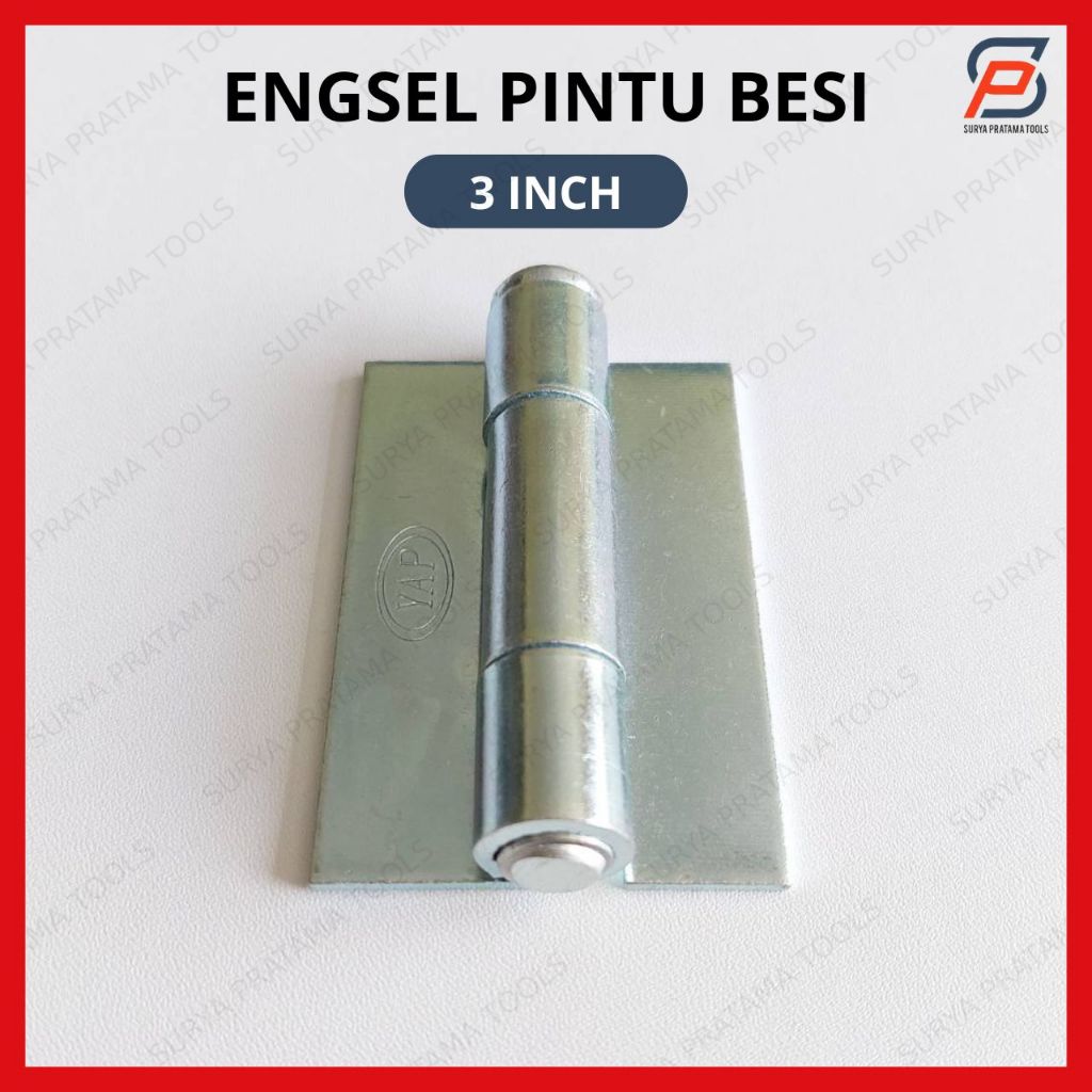 Jual Engsel Pintu Besi Tebal 3" Engsel Las Holo Tanpa Lubang 3 Inch ...