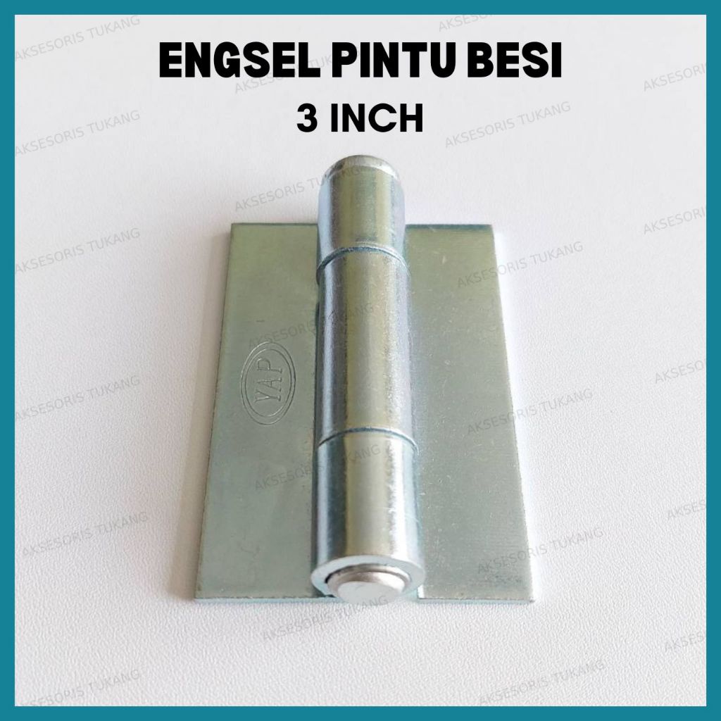 Jual Engsel Las Tebal 3 Inch Engsel Pintu Besi Holo Tanpa Lubang 3 ...