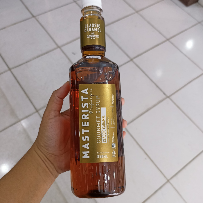 Jual MASTERISTA SYRUP CLASSIC CARAMEL PREMIUM/SIRUP PREMIUM/RASA ...