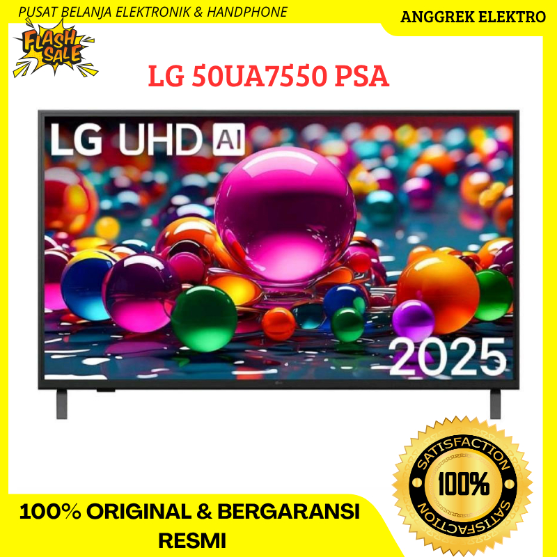 Jual TV LG 50UA7550PSA / 50UA7550 UHD 4K AI Smart TV 50 Inch UA75 ...