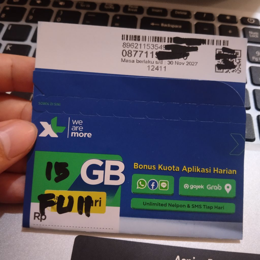 Jual Kartu Perdana XL Paket Circle 15gb full | Shopee Indonesia