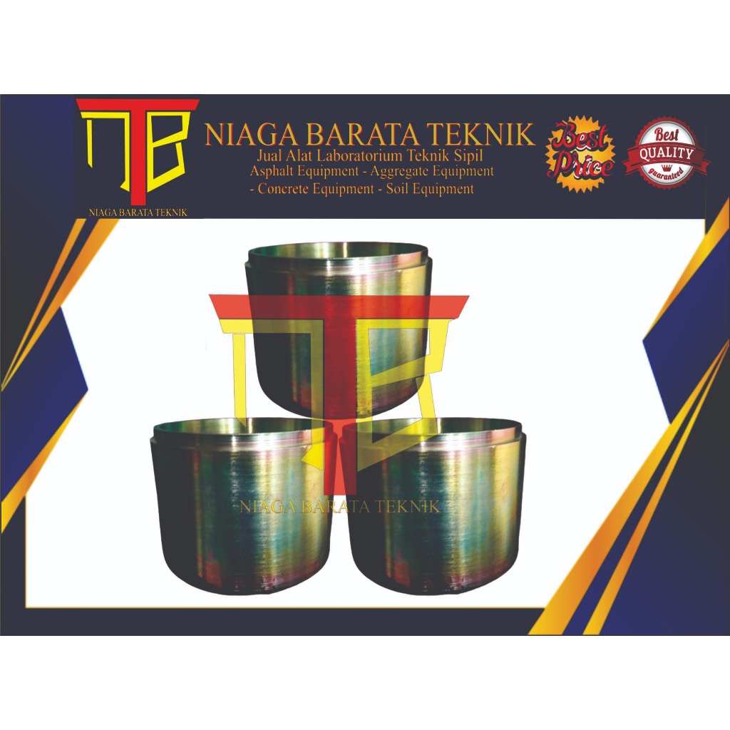 Jual mold aspal 4 inc compaction mold marshall test 4in | Shopee Indonesia