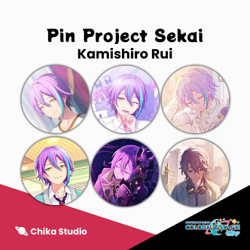 Jual Project Sekai Colorful Stage Fan Merchandise Pin Button Peniti ...