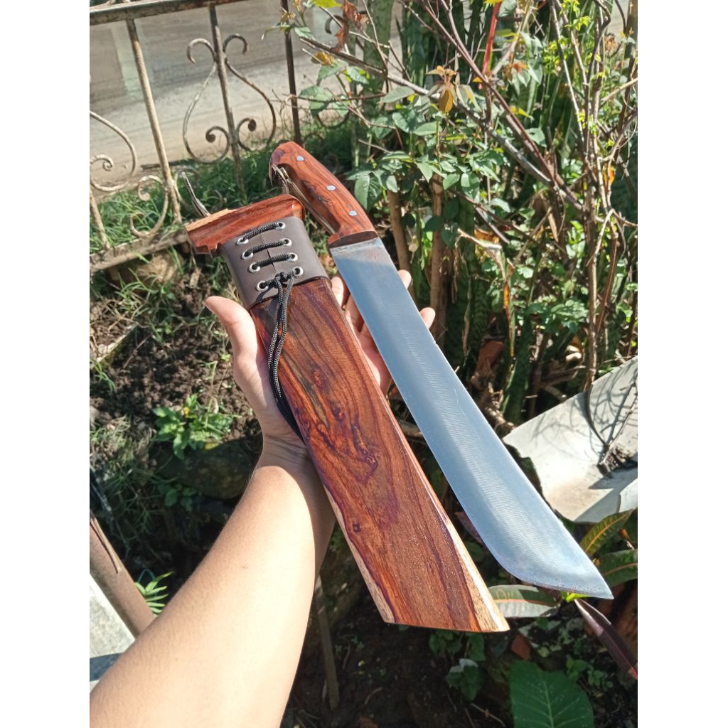 Jual PISAU TEBAS FULL TANG BAJA ASLI TAJAM DAN KUAT | Shopee Indonesia