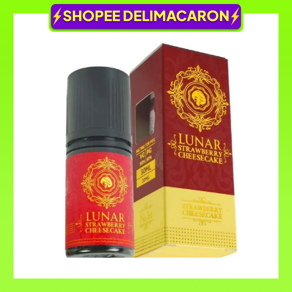 Jual HEXOHM LUNAR STRAWBERRY CHEESECAKE SALT NIC 30ML 100% ORIGINAL BY ...
