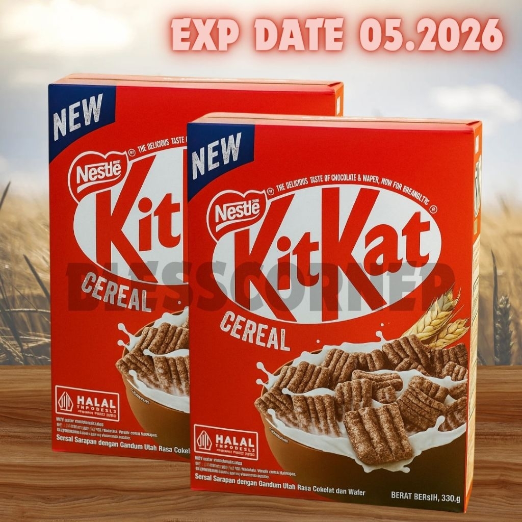 Jual Kit Kat Sereal Coklat Nestle Kit Kat Chocolate Cereal Kit Kat ...