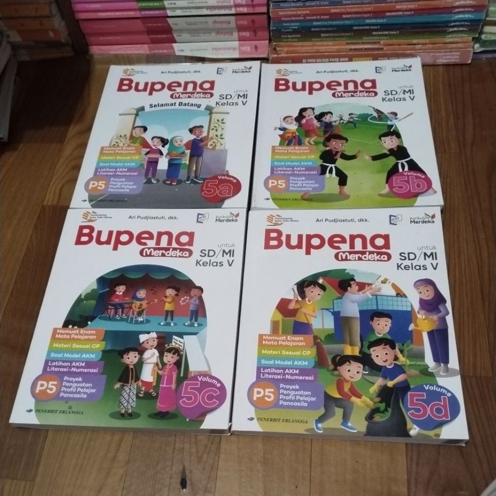 Jual Bupena Merdeka SD Kelas 5a - 5b - 5c - 5d Kurikulum Merdeka - Penerbit Erlangga... | Shopee ...