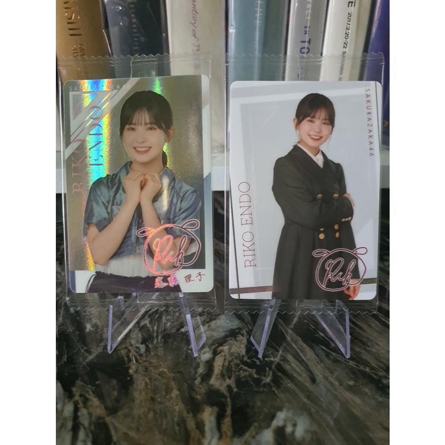 Jual Lawson Card Sakurazaka46 2024 Endo Riko Rare + Normal Set | Shopee Indonesia