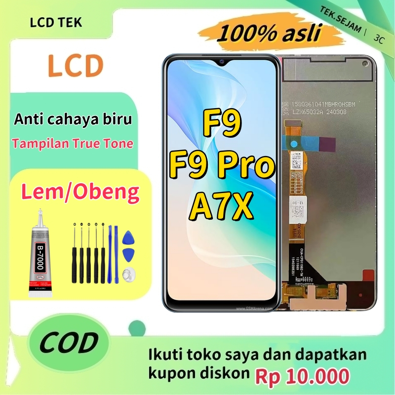 Jual 【ORIGINAL】LCD HP OPPO F9 / F9 Pro /A7X Original 100% Layar ...