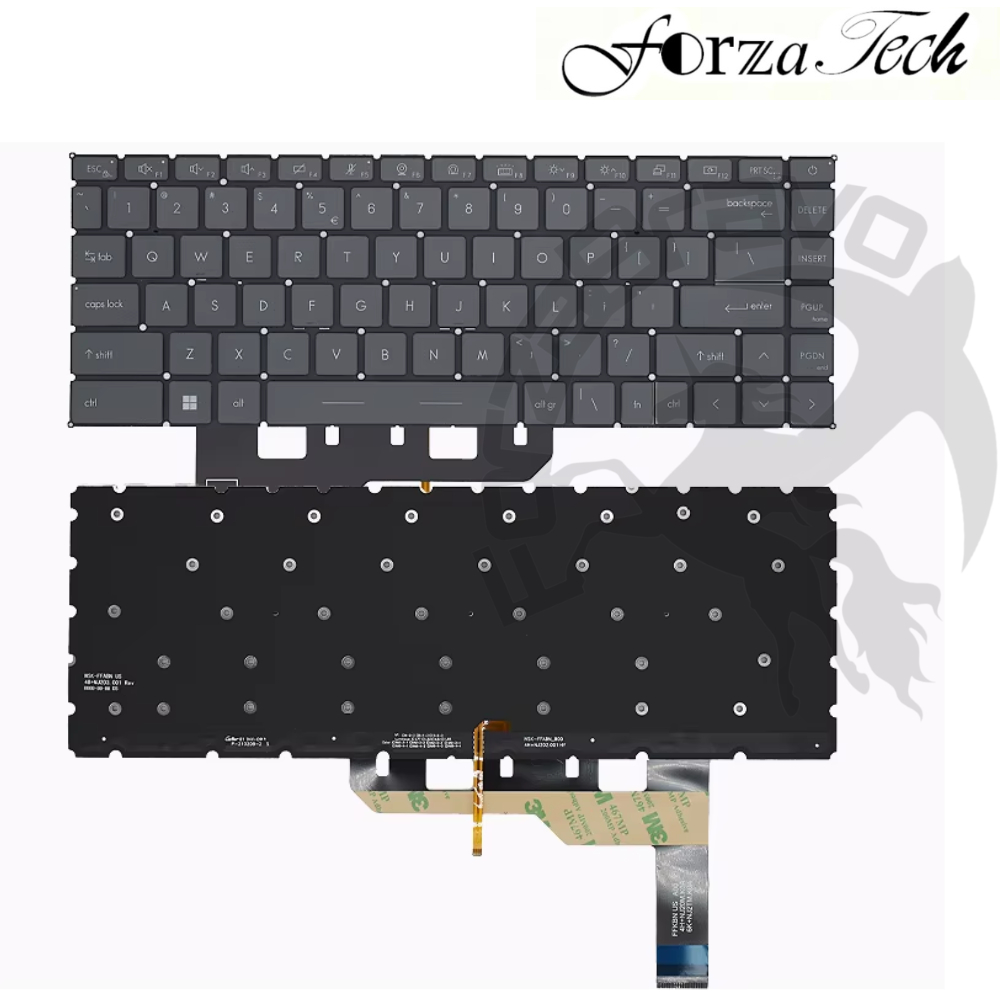 Jual Keyboard Laptop MSI Prestige 14 A11 A12 A12SC Evo A11M-220 A12M ...