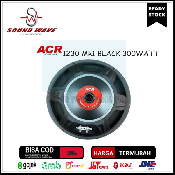 Jual SPEAKER ACR 12 INCH FULLRANGE 1230 MK1 BLACK MAX 300 WATT | Shopee ...