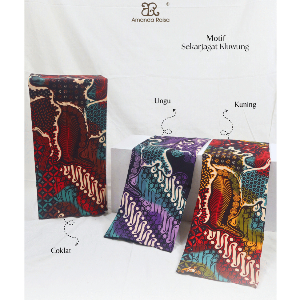 Jual Kain Batik Meteran Potongan Motif Sekarjagat Kluwung | Shopee ...