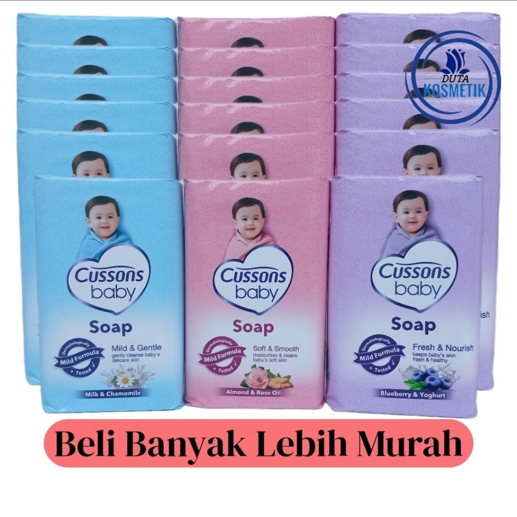 Jual [6pcs/3pcs/1pcs] Sabun Batang Cussons Baby Soap 60gram Sabun Bayi ...