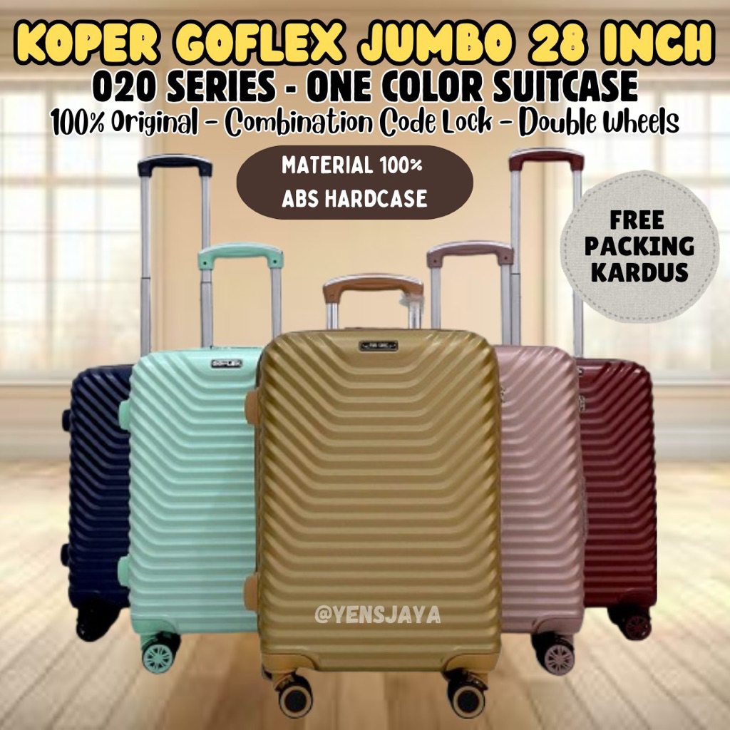 Jual KOPER BESAR 28 INCH FIBER JUMBO GOFLEX ORIGINAL HARDCASE - KOPER ...