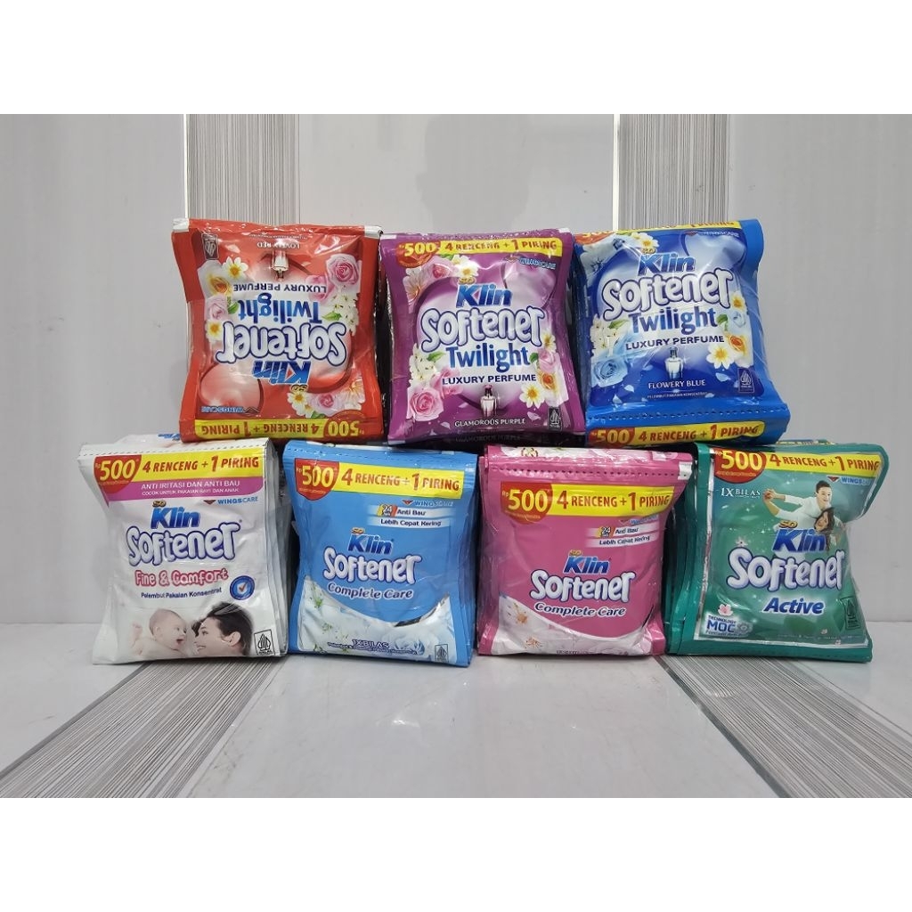 Jual SoKlin Softener 1x Bilas Renceng isi12Sachet | Shopee Indonesia