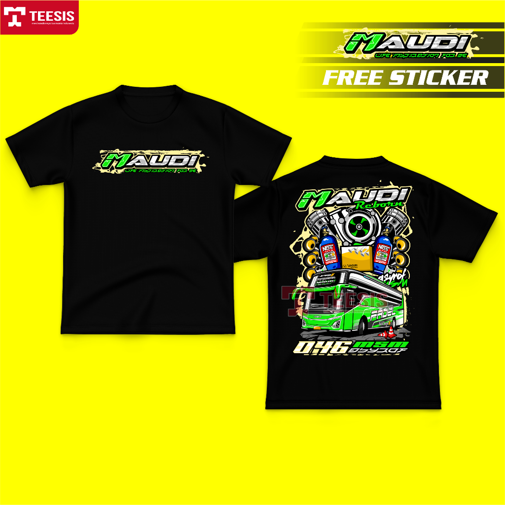 Jual Kaos Baju Bus Bis Mania Bismania MAUDI Jetbus 5 Pariwisata ...