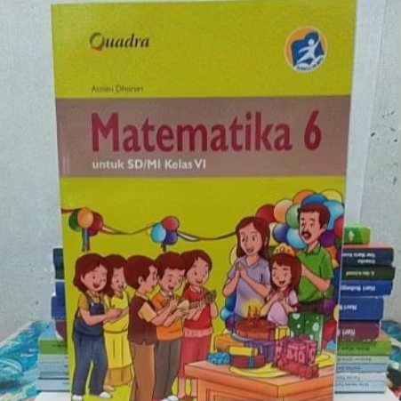 Jual BUKU MATEMATIKA 6 untuk sd/mi kelas VI (Quadra ) | Shopee Indonesia
