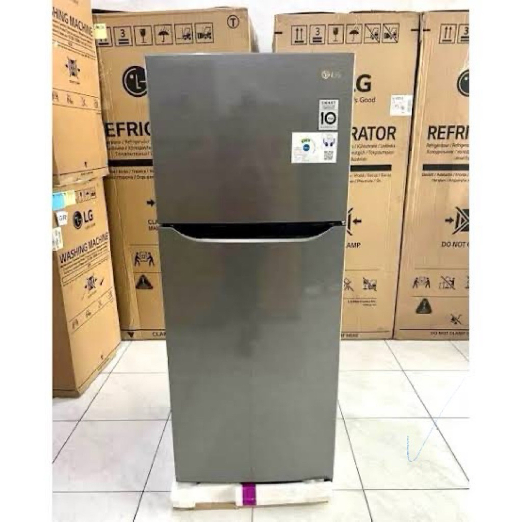 Jual Kulkas LG 2 pintu low watt non salju Kulkas 2 pintu low watt LG GN-B202SQIR | Shopee Indonesia