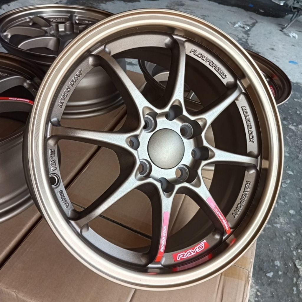 Jual velk ce28 R15 pcd 4×100/114 lebar 6,5 et 40 kondisi BARU | Shopee ...