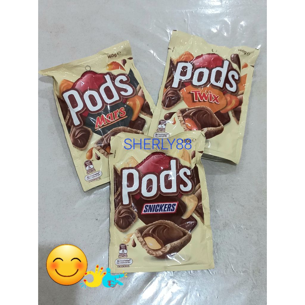 Jual pods chocolate mars/snickers/twix (READY PROMO,AUSTRALI) | Shopee ...