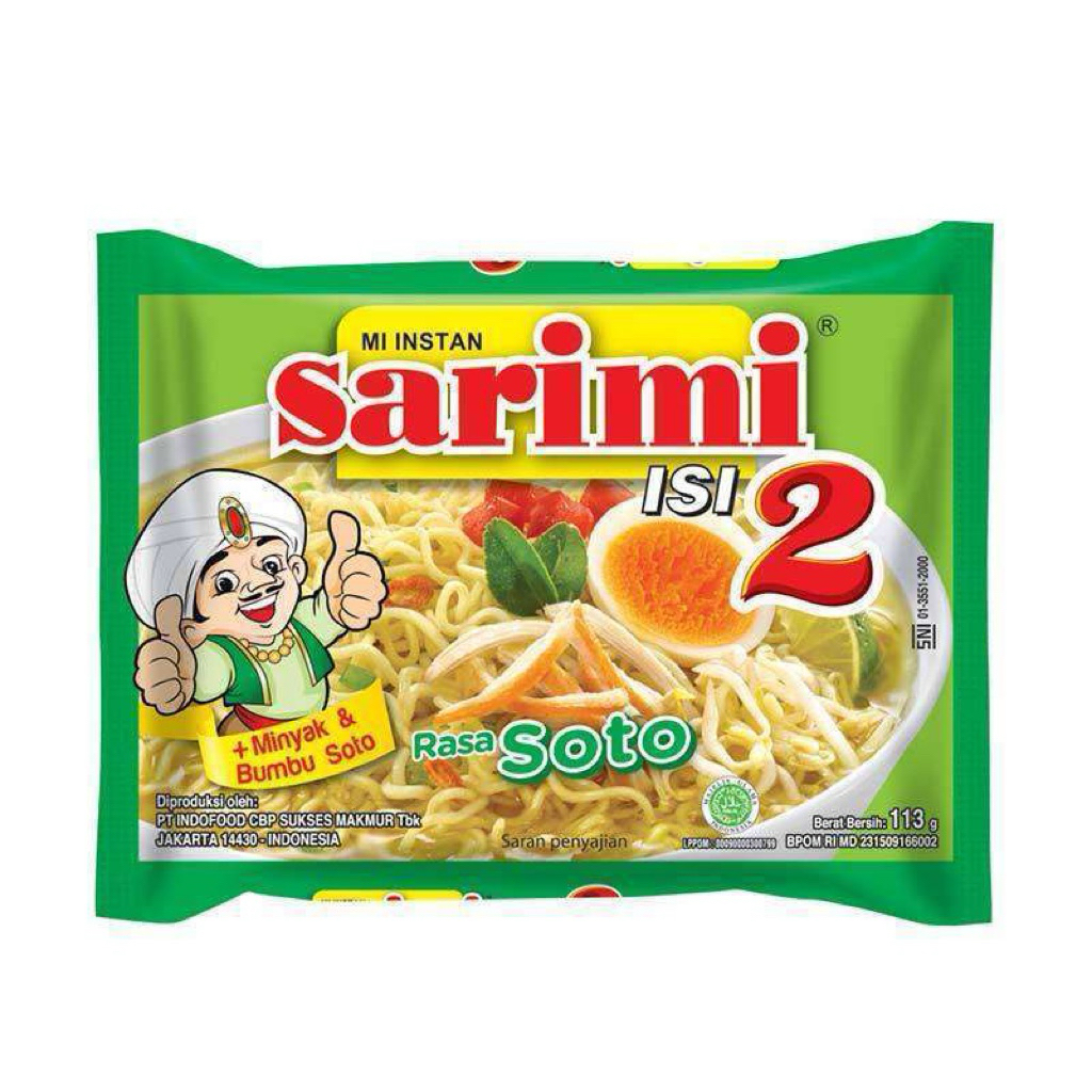 Jual SARIMI ISI 2 RASA SOTO AYAM ( DUS ) | Shopee Indonesia