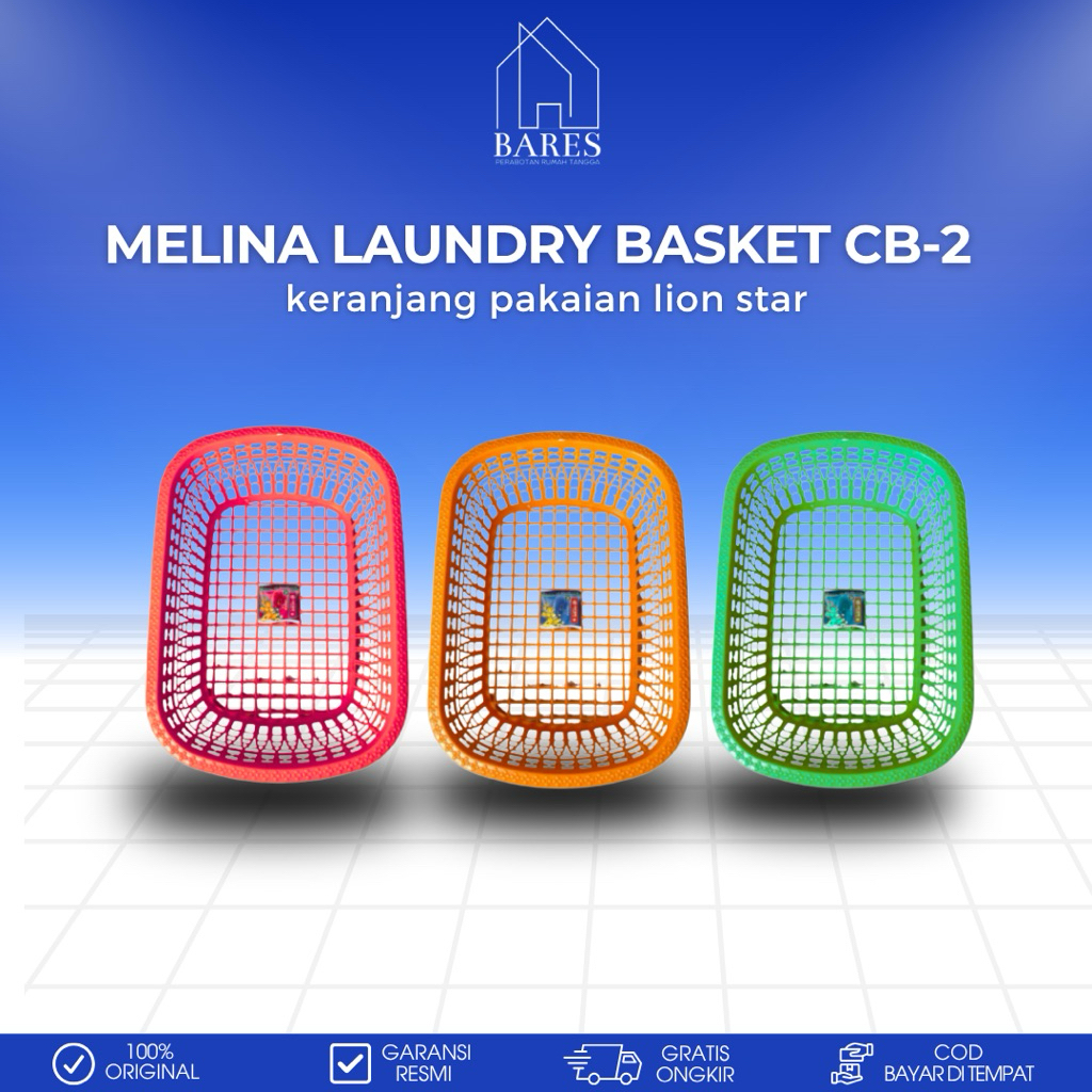 Jual Keranjang baju pakaian Lion star CB-2 Melina laundry basket (L) | Shopee Indonesia
