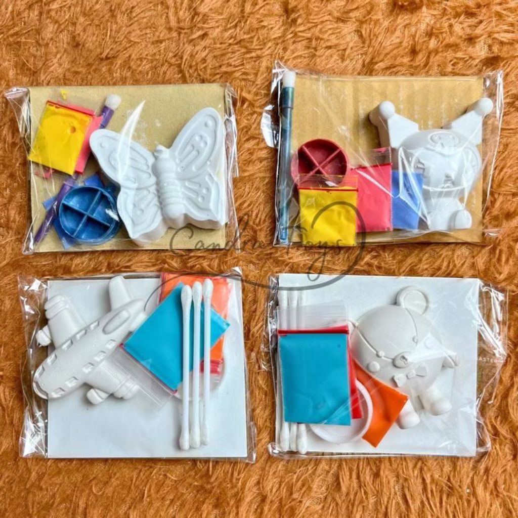 Jual mainan anak lukis gypsum | mainan anak melukis patung gypsum ...
