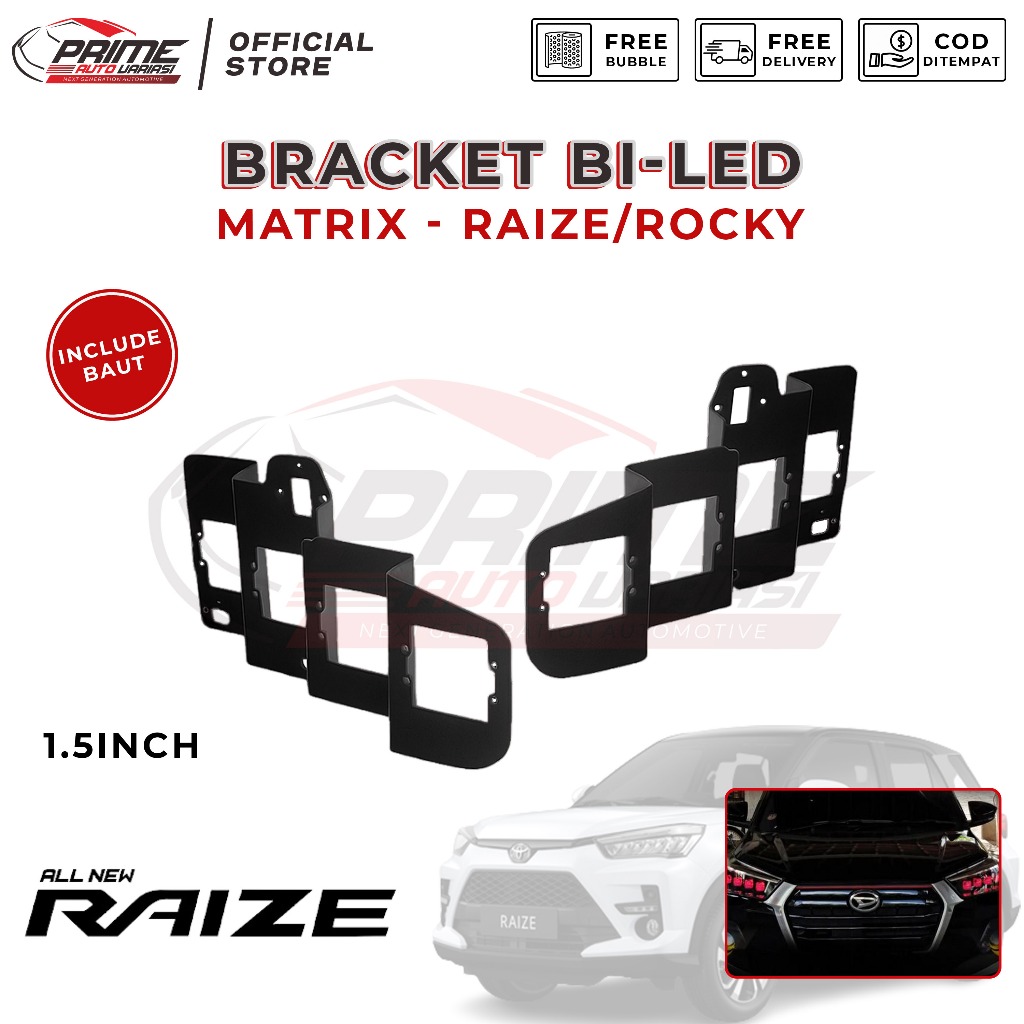 Jual Bracket Retrofit BILED Matrix MX1 1.5inch 1.8inch untuk ROCKY ...