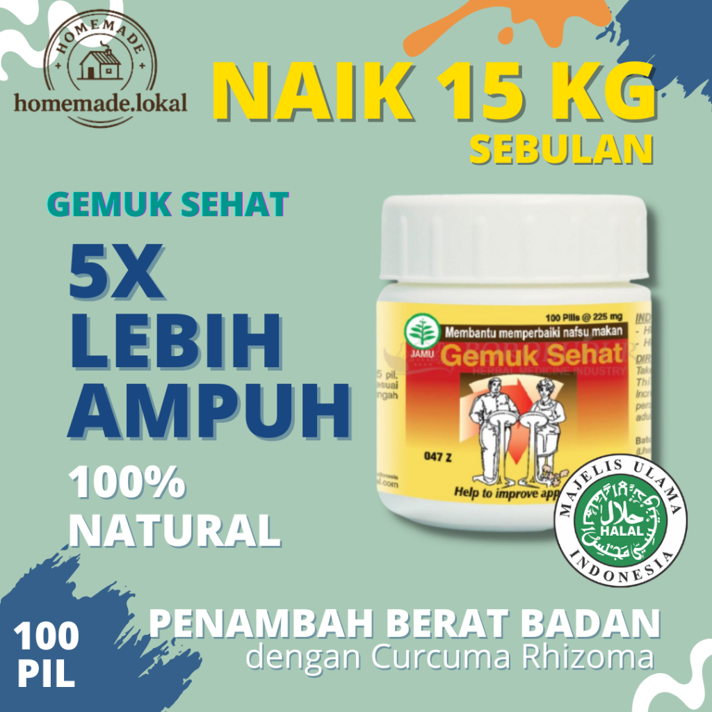 Jual Obat Penggemuk Badan DIJAMIN AMPUH / Pil Penggemuk Badan ...