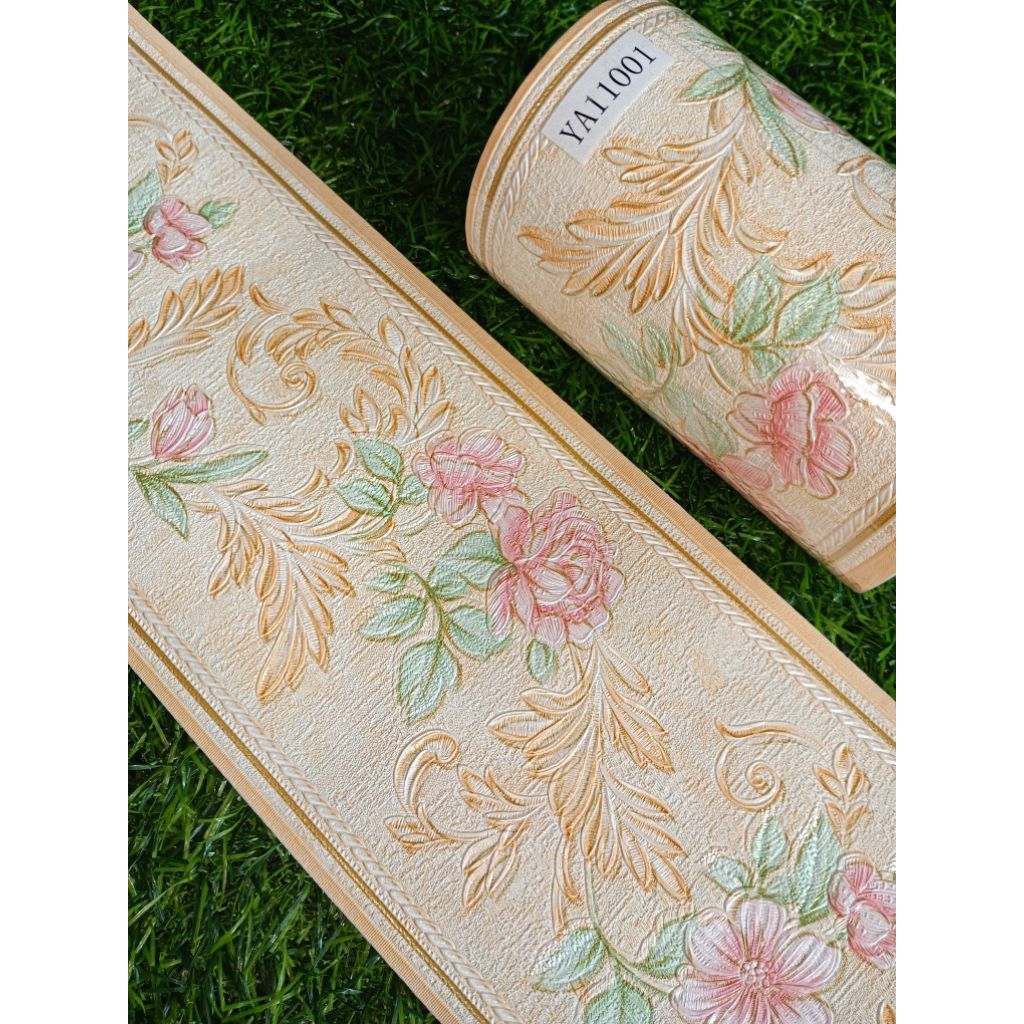 Jual Wallborder list Border premium YA11001 . Ukuran 10cm x 5meter ...