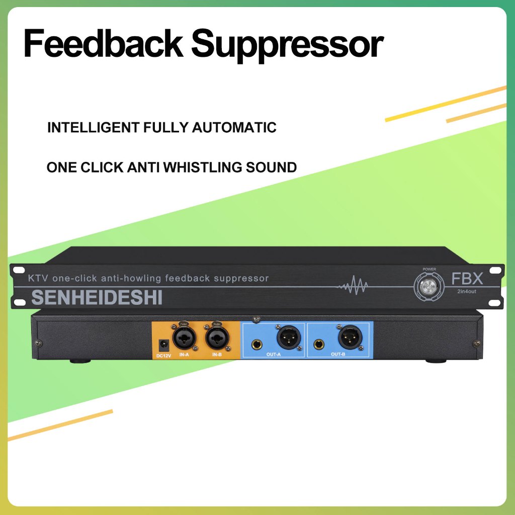 Jual SENHEIDESHI Audio Interface Wireless microphone feedback ...