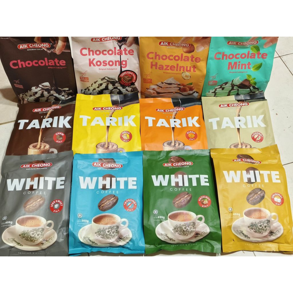 Jual coffee aik cheong malay teh tarik klasik | teh tarik halia | teh ...