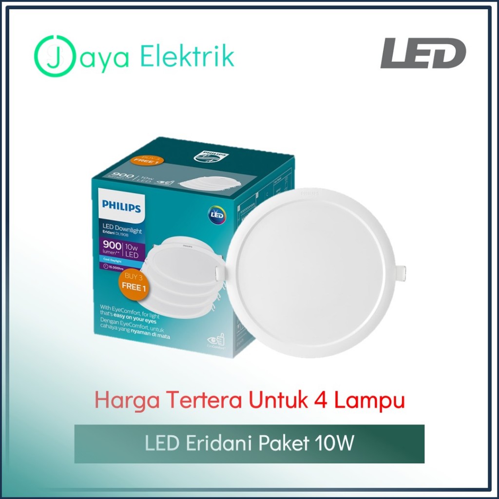 Jual [GROSIR] PHILIPS Eridani Multipack 10W Putih Kuning - Lampu ...