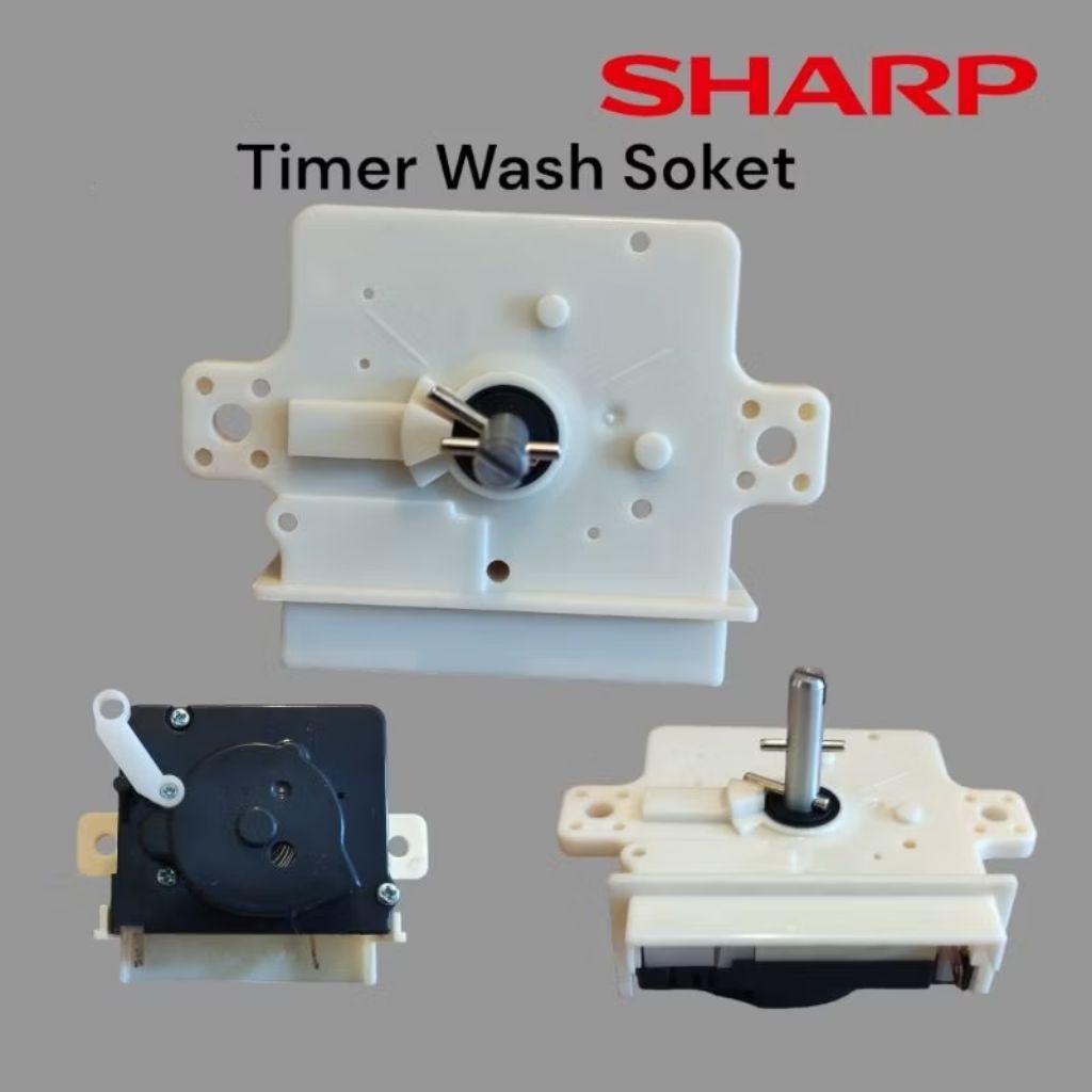 Jual Timer Mesin Cuci Sharp 3 Socket Soket Timer 3 Skun TIMER WASH ...