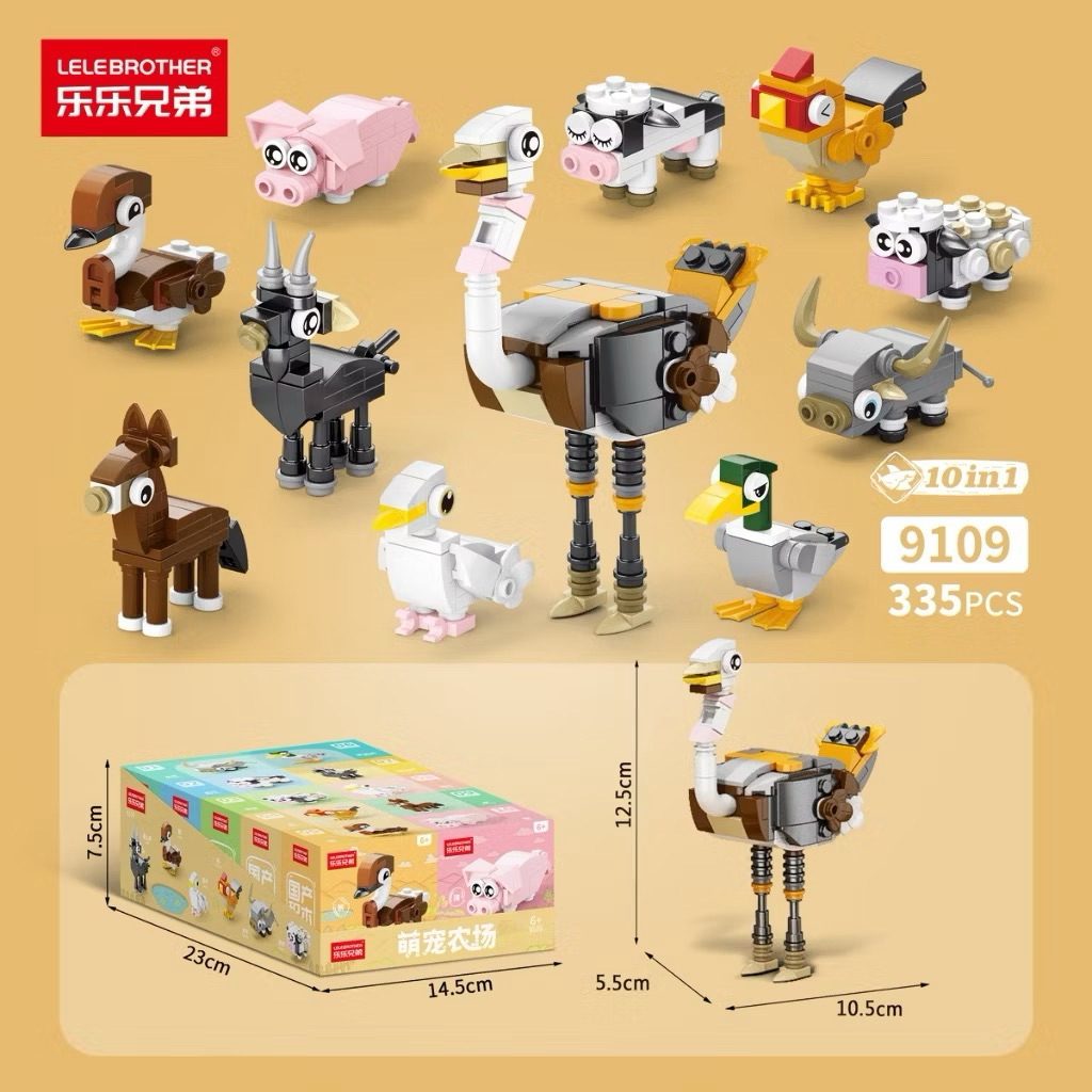 Jual YUK BERMAIN Bricks Hewan Peternakan (Mini) | Shopee Indonesia