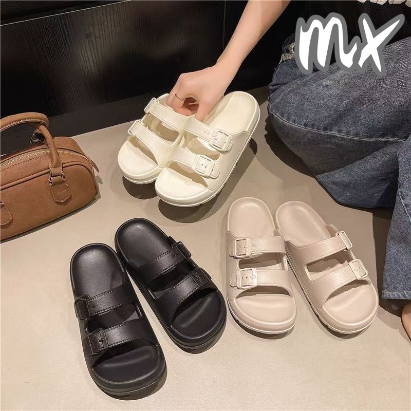 Jual MingXin/Sandal modis dan sederhana untuk pasangan, sandal kasual ...