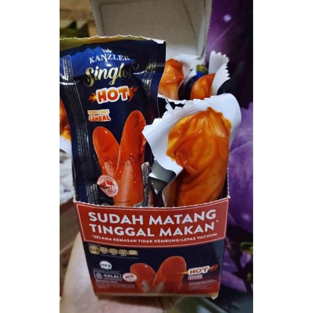 Jual Sosis + Bakso KANZLER Isi 12, Varian Via Chat, Expired Lama ...